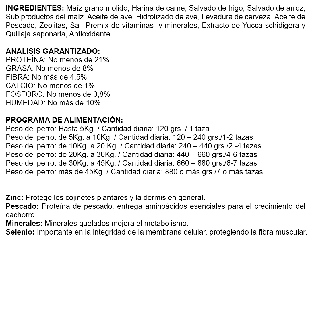 Alimento perro Adulto Xt 21 raza mediana/grande 25kg