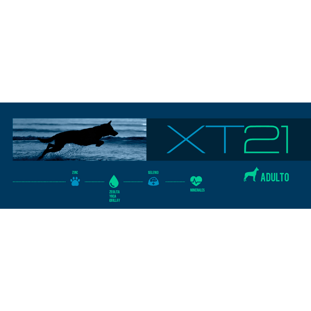 Alimento perro Adulto Xt 21 raza mediana/grande 25kg