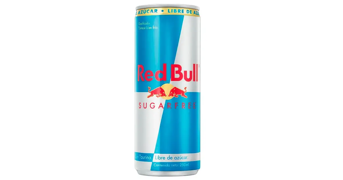 Bebida Energética Red Bull Sin Azúcar 250 ml