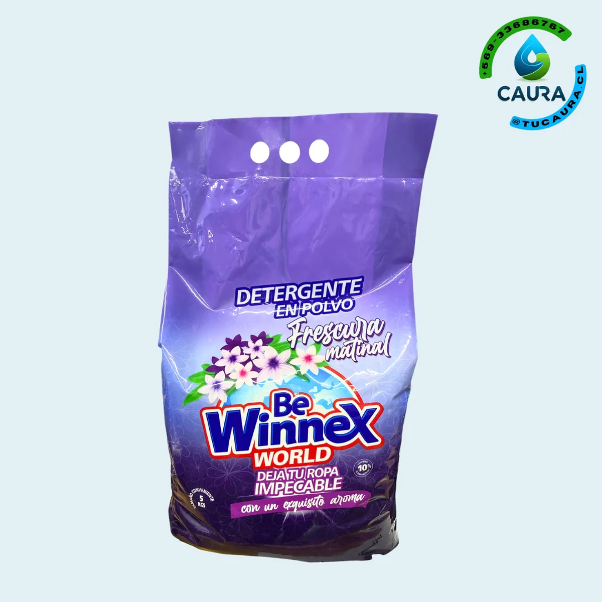 DETERGENTE EN POLVO WINNEX LAVANDA 5 KG | TUCAURA.CL
