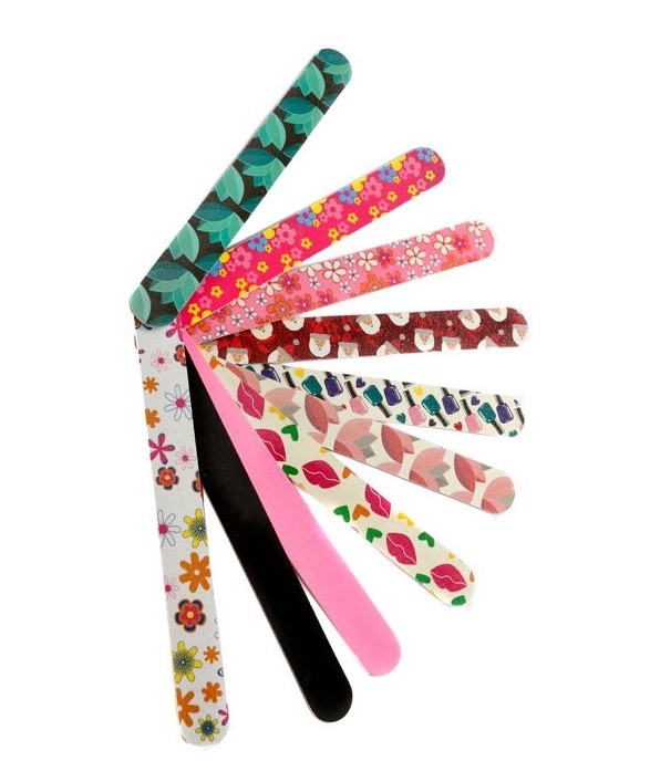 Lima manicure en casa para pulir las uñas manos doble car...