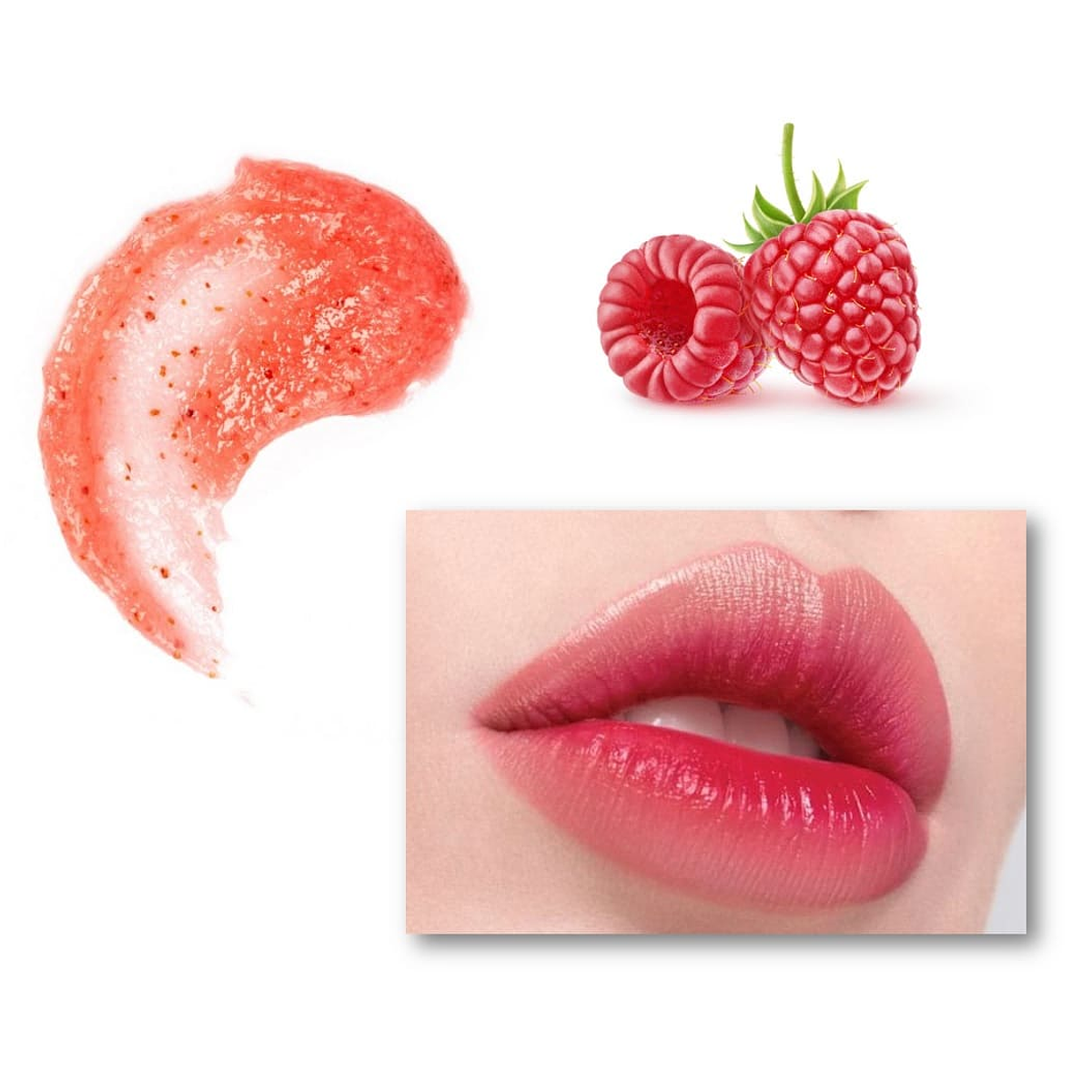 Exfoliante labial frambuesa Chile humectante labios secos | Oropiel
