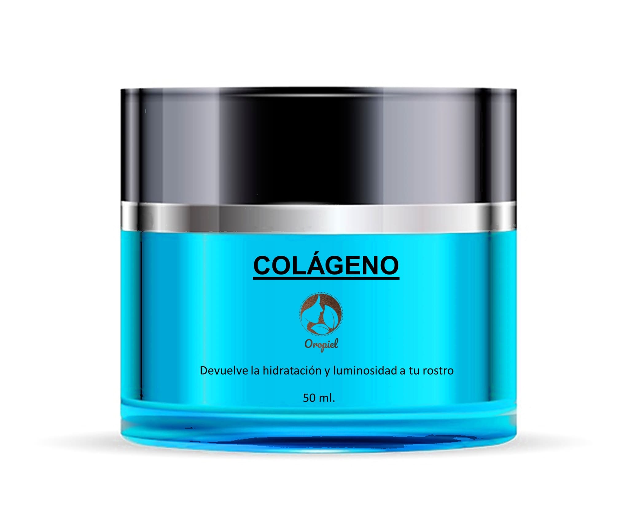 Crema colágeno puro para la cara reafirmante facial humec...