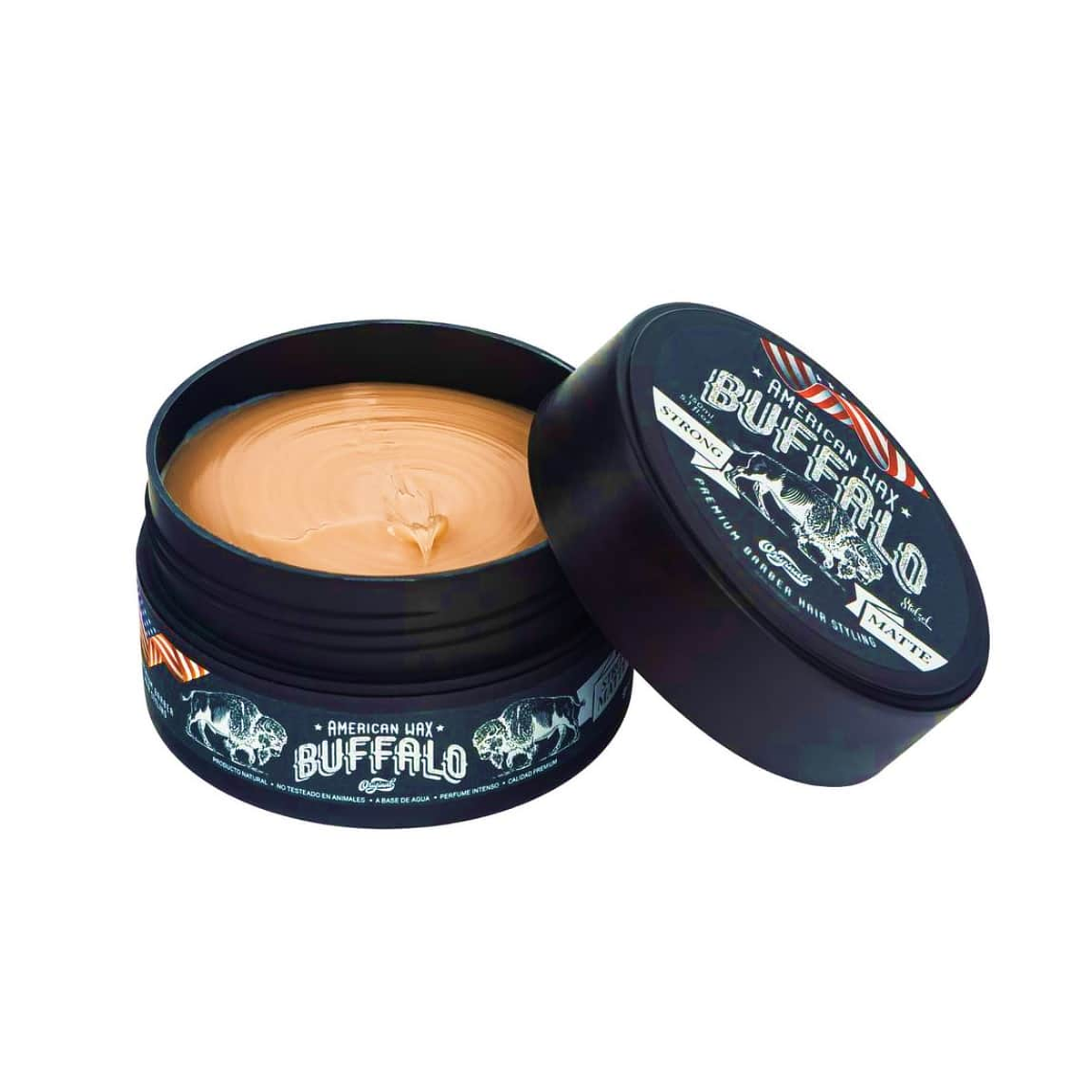 Cera capilar profesional para peinar y moldear el pelo efect | Oropiel