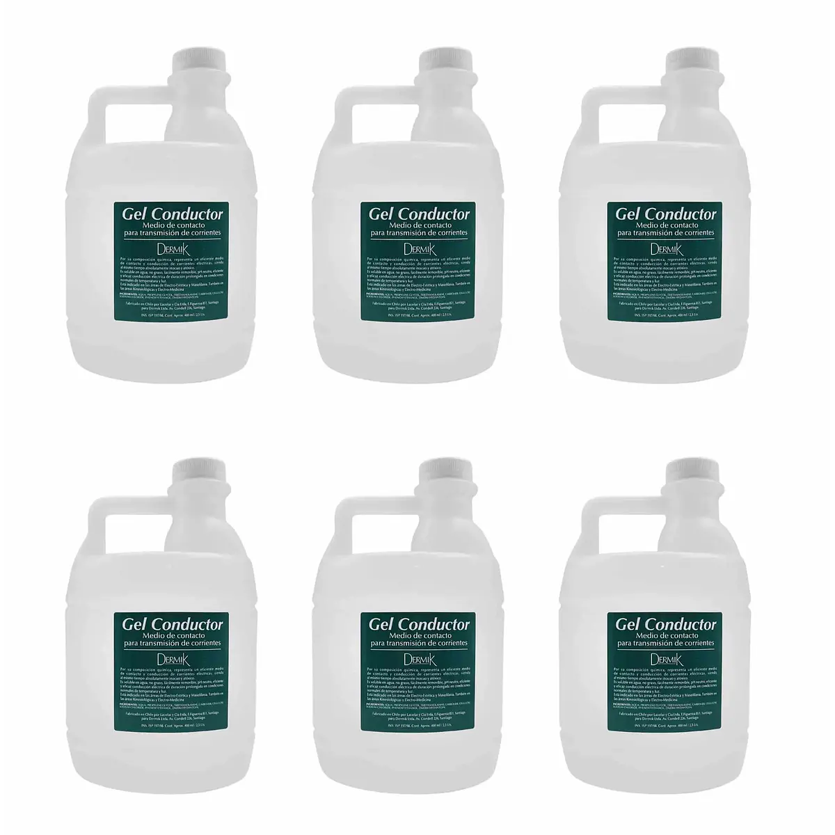 Gel conductor sin olor ni color marca dermik aparatología pa | Oropiel