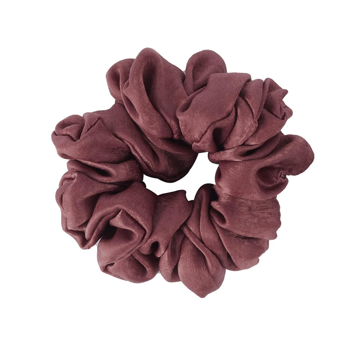 Coleta para el pelo color rojo cobre scrunchie capilar para | Oropiel