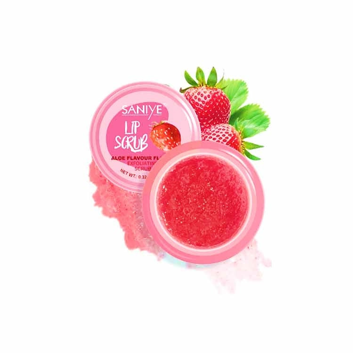 Exfoliante ecológico para labios de frutilla peeling labios | Oropiel
