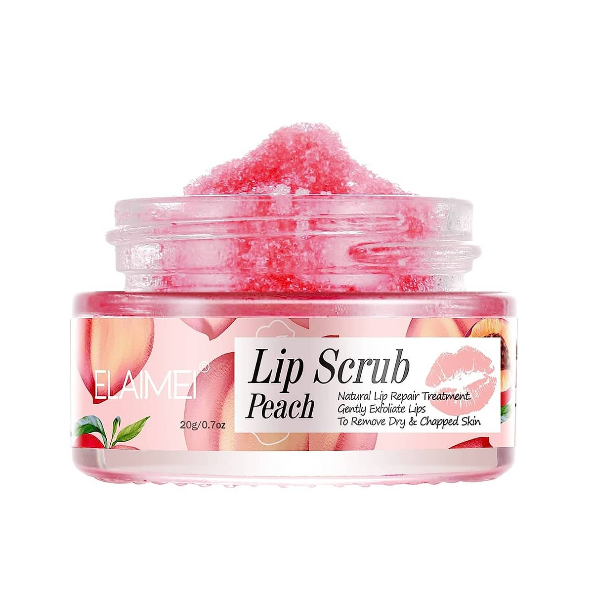 Exfoliante para los labios rosado exfoliación labial peeling | Oropiel