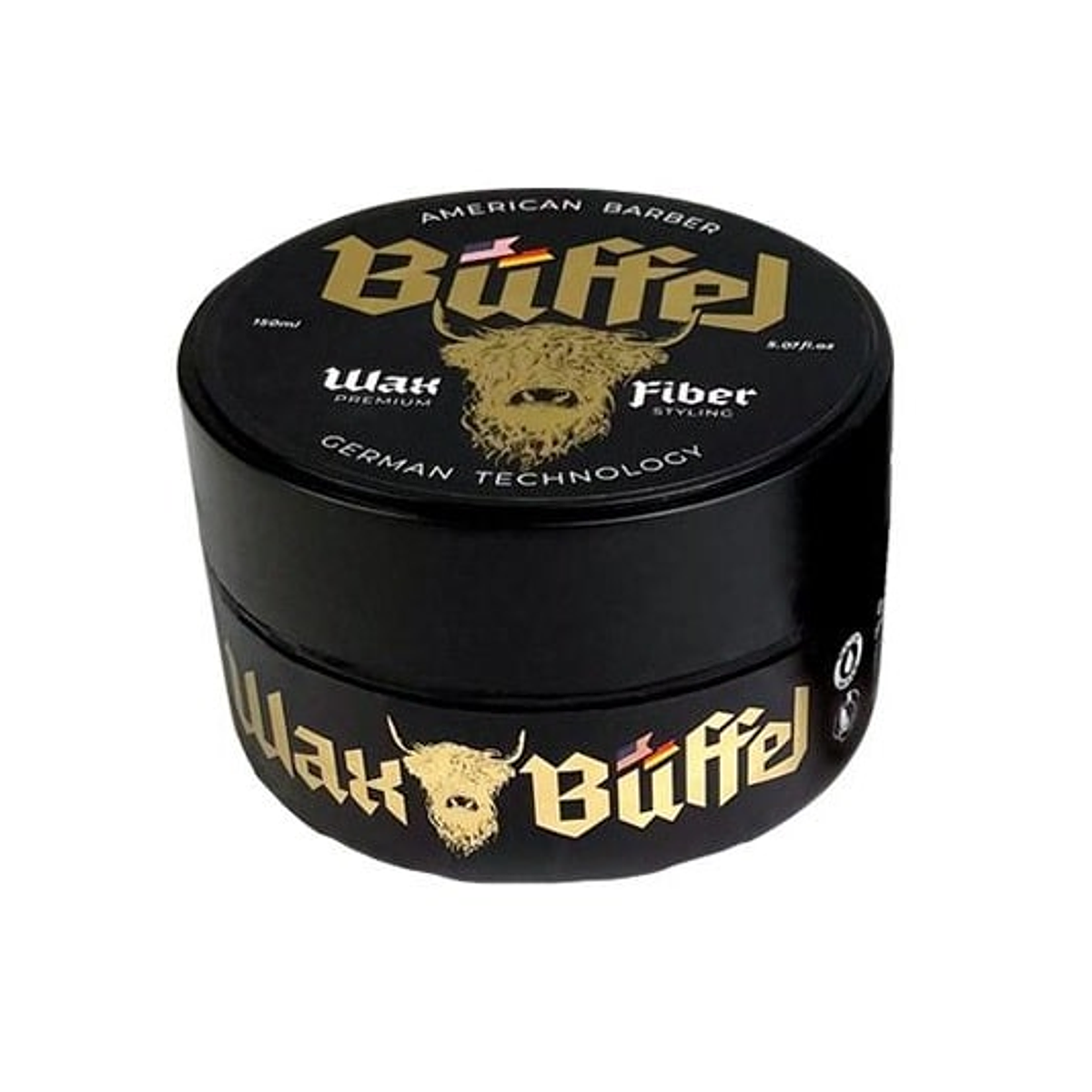 Cera para cabello marca buffel dorada fiber wax american bar | Oropiel