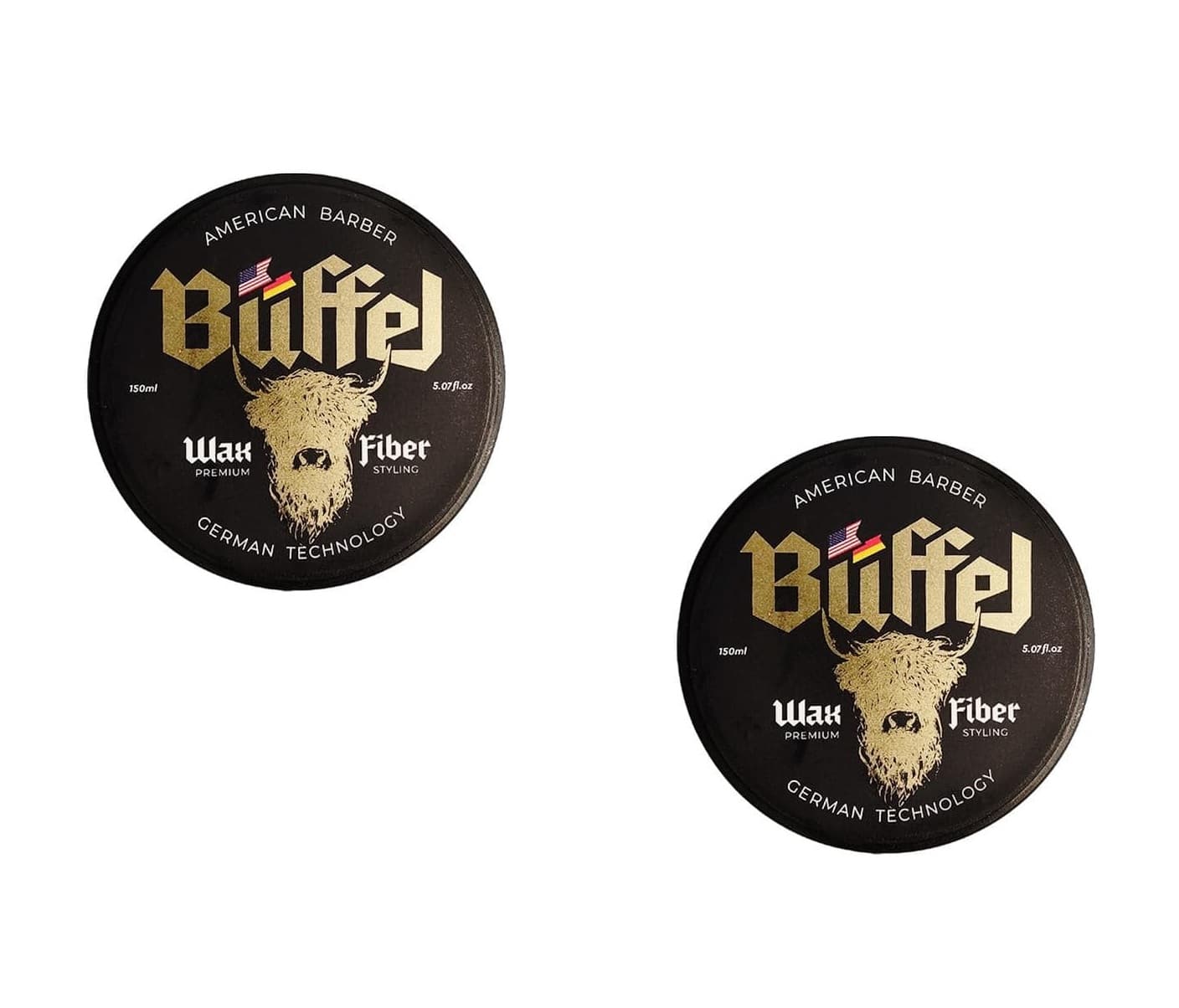 Cera para cabello marca buffel dorada fiber wax american bar