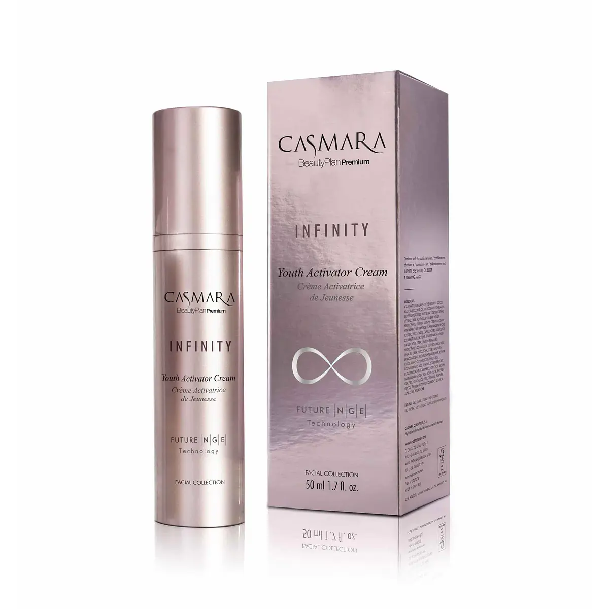 Crema rejuvenecedora infinity antiarrugas premium casmara | Oropiel