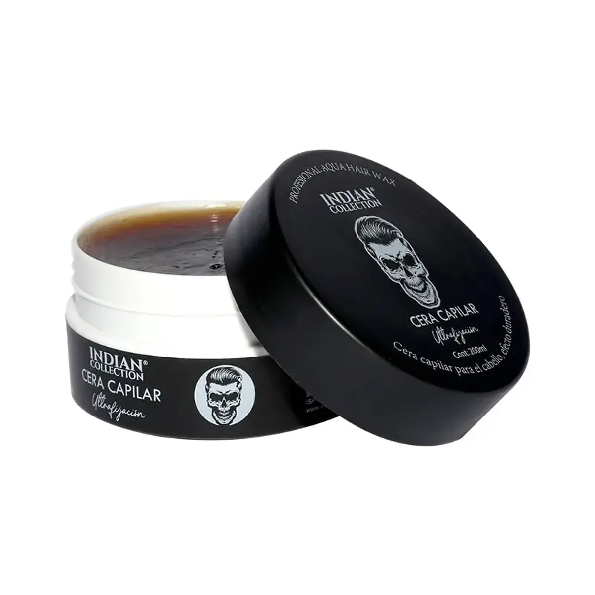 Cera capilar color café alta fijación para hombre collection | Oropiel