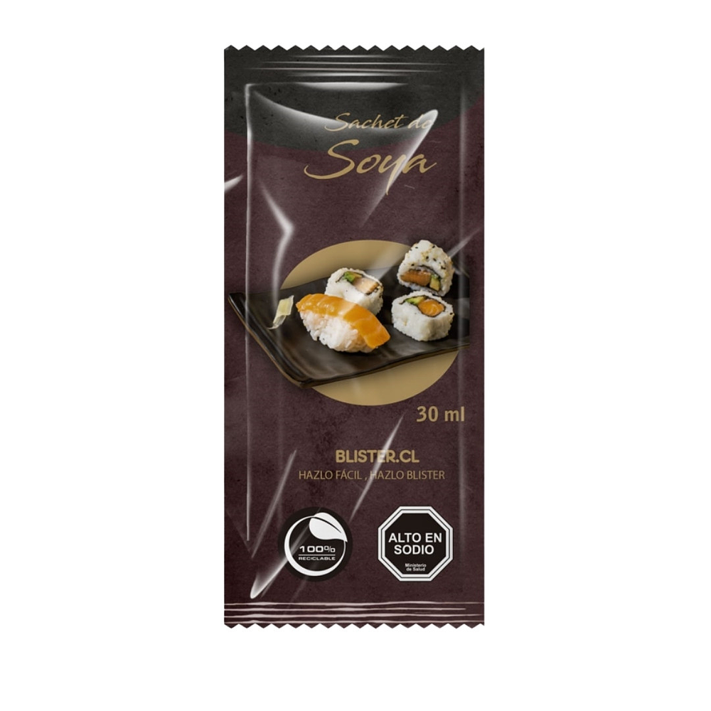 Sachet Soya 30 ml 100 unidades