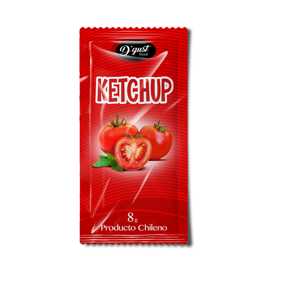 Sachet Kétchup 8g 300 unidades