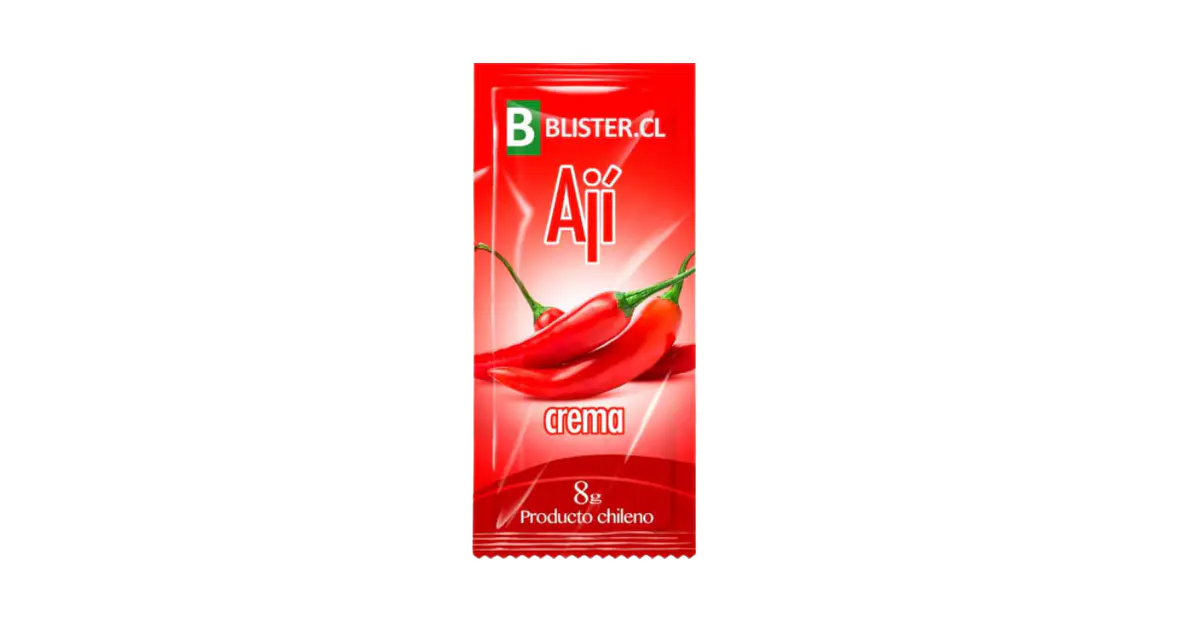 Sachet Ají Crema 8g 300 unidades
