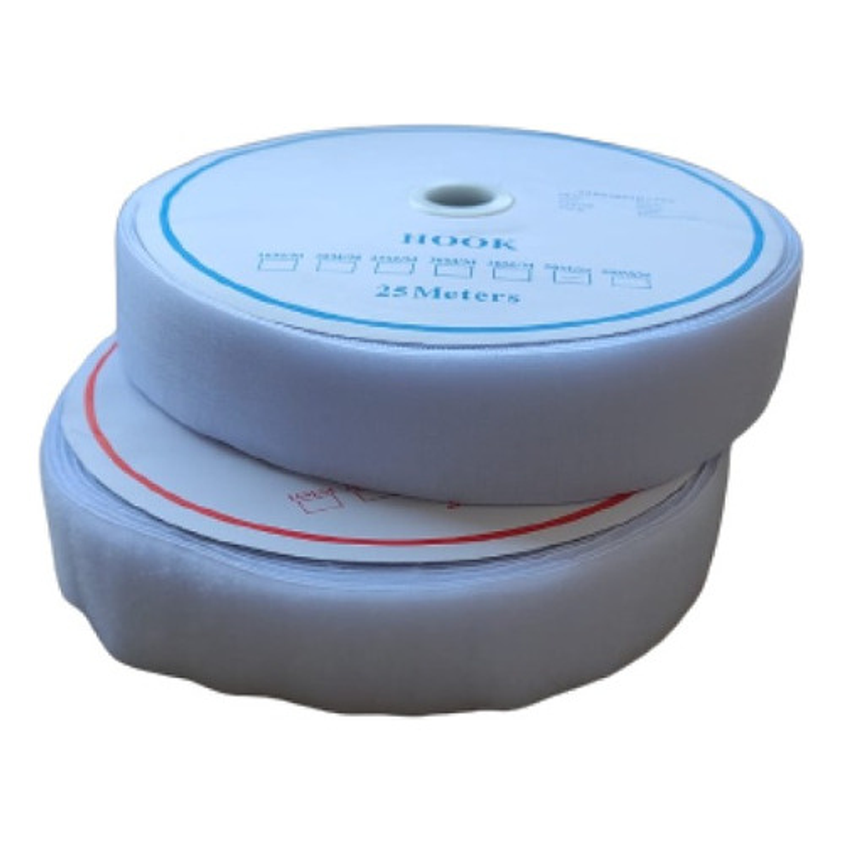 Rollo Velcro 5 Cm 25 Metros Blanco o Negro