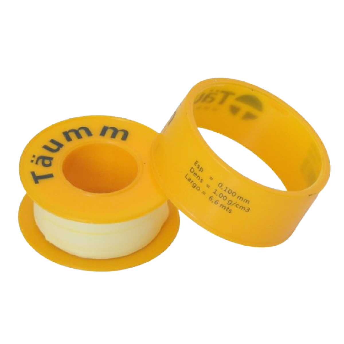 Teflón Amarillo Gas de 3/4 Set 10 Unidades