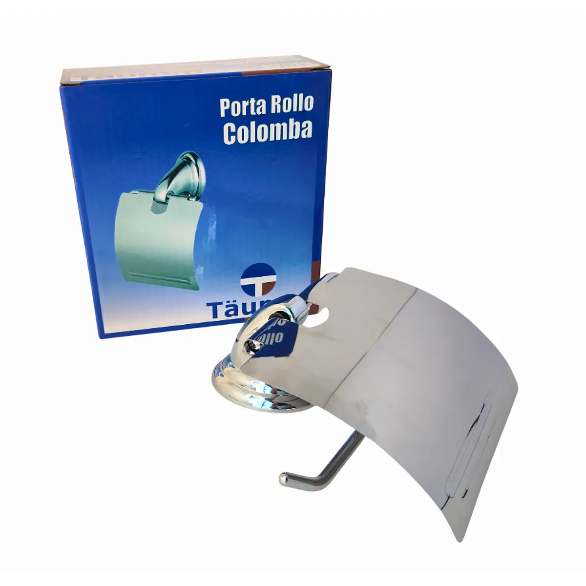 Porta Rollo Papel Higiénico Inoxidable ¡Estilo y Funcional!