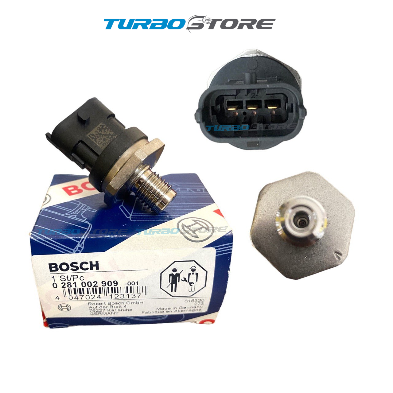 Sensor Presión Original del Riel de Inyección Hyundai - Kia | Turbo Store