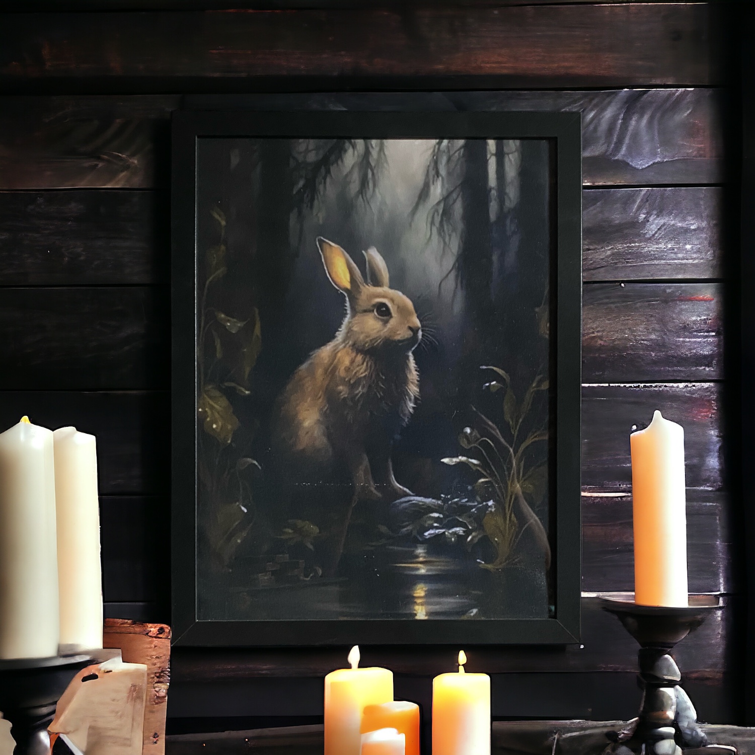 Cuadro conejo mágico