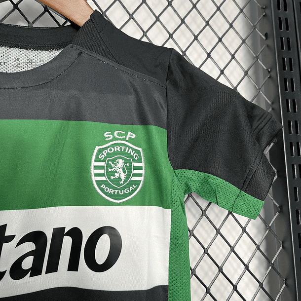 Sporting Equipamento Principal 2024/25 Kit-Criança