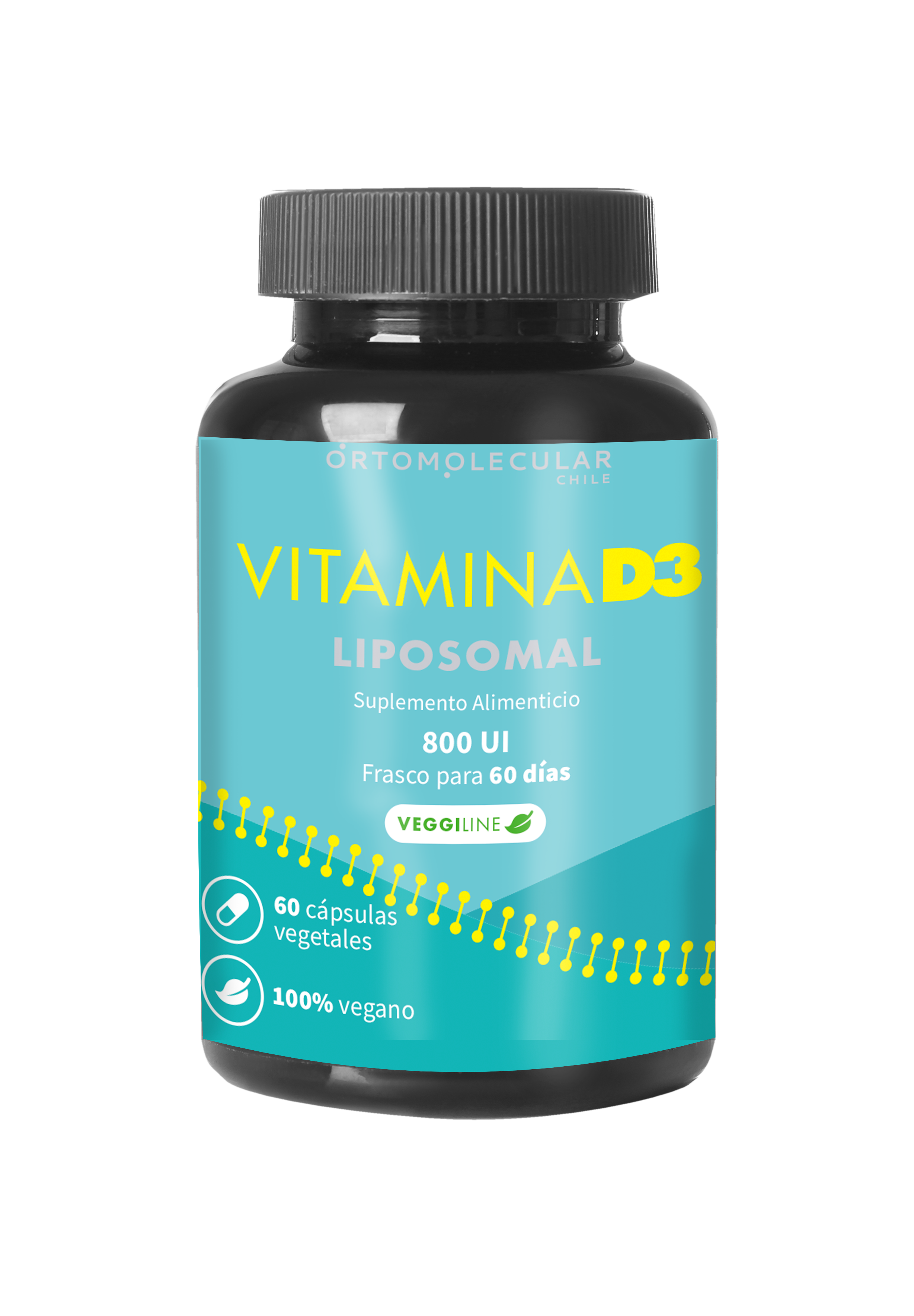Vitamina D3 Liposomal 800 Ui 60 Caps Ortomolecular