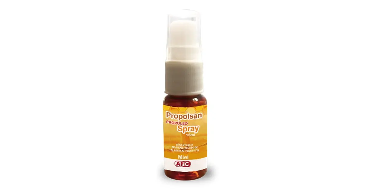 Anc Propolsan Propoleo En Spray Sabor Miel Sin Alcohol 15 Ml