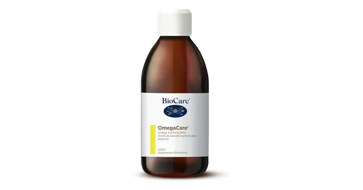 Omega 3 - Omegacare - Aceite De Pescado 225ml Biocare