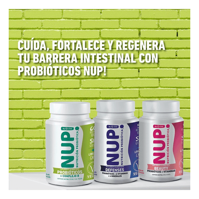 Nup Probiotico B Complex 4 Cepas 60 Billones 30 Capsulas ...