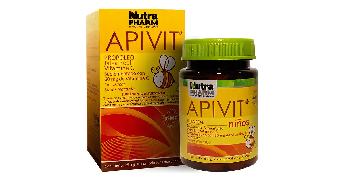 Apivit Propóleo Masticable Infantil 30 Comprimidos Agrone...