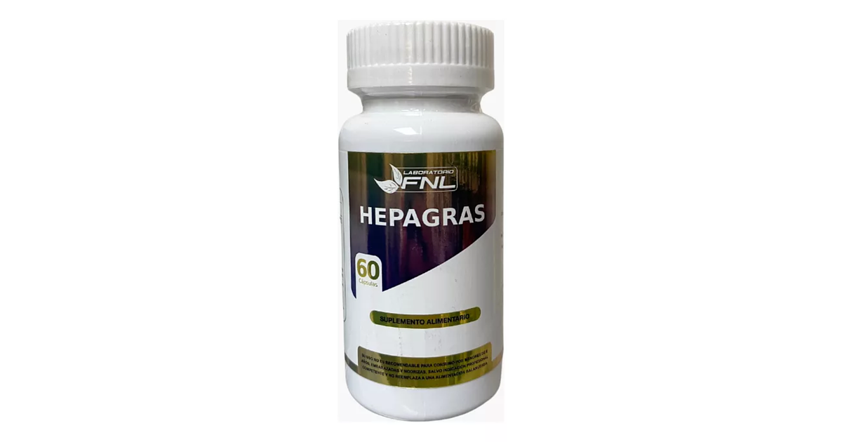 Fnl Hepagras 60 Caps Sindrome Metabolico Higado