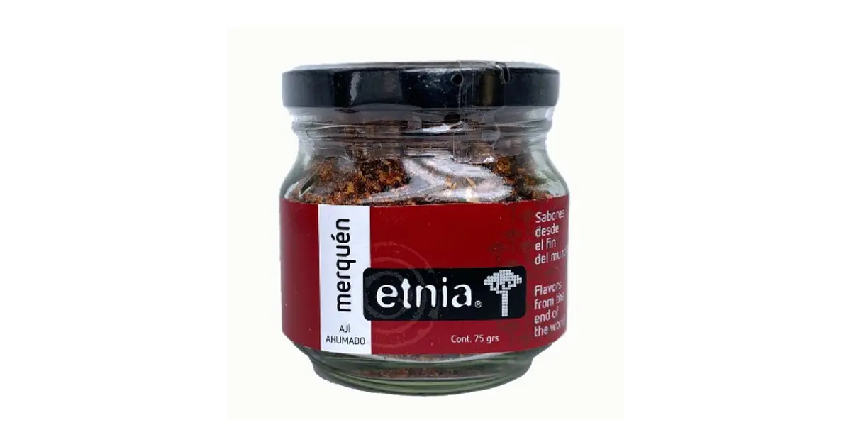 Merken Ahumado Natural 75 Grs Chancado Mapuche Etnia