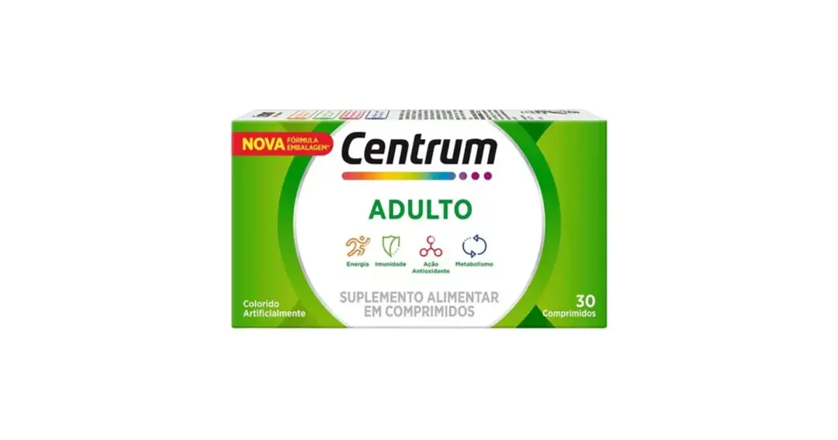 Centrum Multivitaminico Adulto 30 Unidades