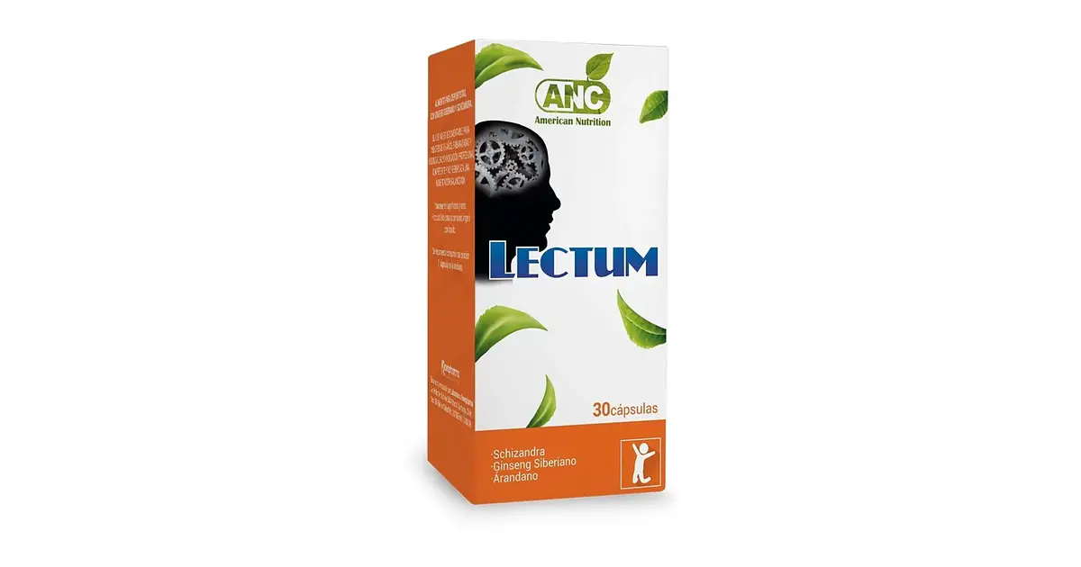 Lectum - Schizandra, Ginseng Siberiano y Arandano 30caps