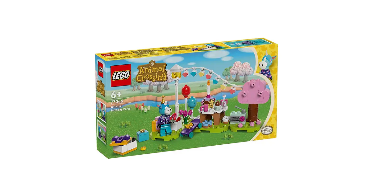 Lego Animal Crossing Fiesta De Cumpleaños De Azulino 170pzs
