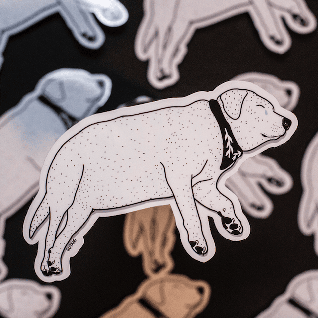 Sticker o Iman Pancito tostado