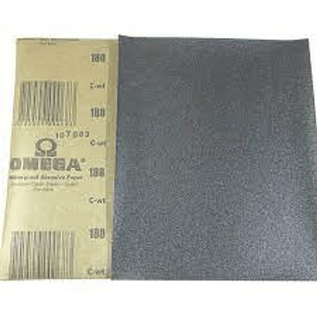 Lija 180 Omega Negra