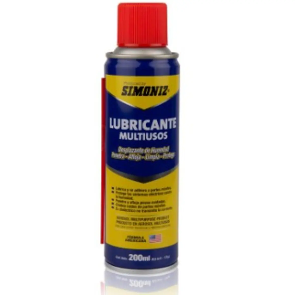 LUBRICANTE MULTIUSOS SIMONIZ DESP HUM 200ML | Universal De Tornillos Y ...