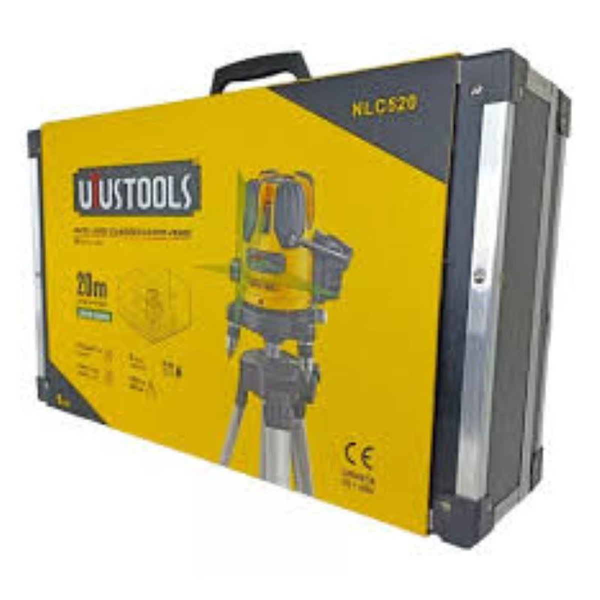 NIVEL LASER CILINDRICO UYUSTOOLS 5 RAYOS LUZ VERDE 20M ±1.5M ...