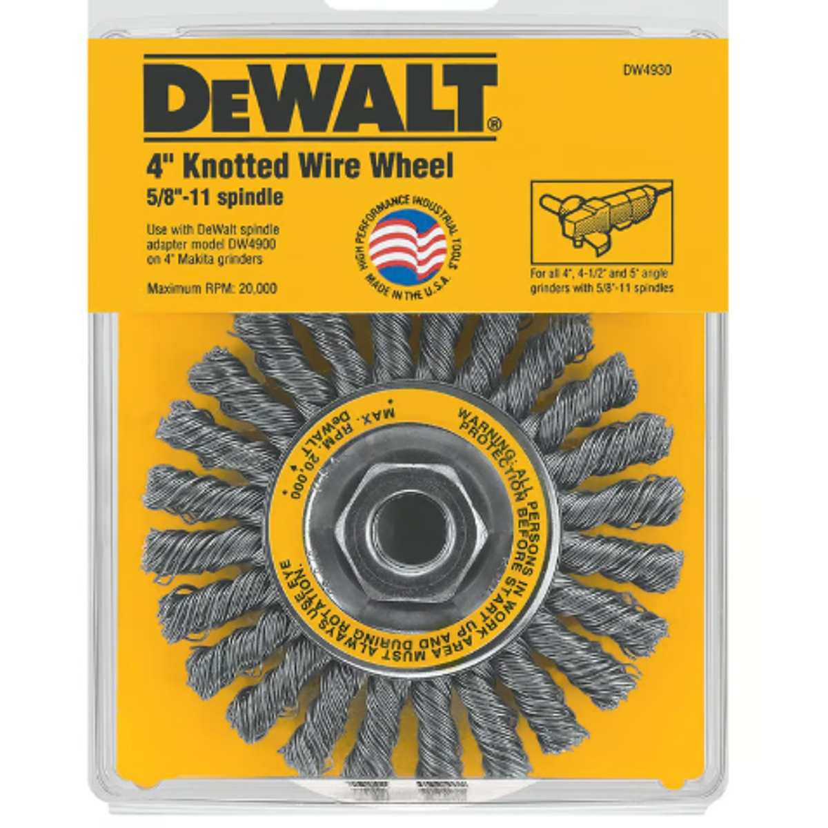 Grata Circular Trenzada Dewalt 5/8 X 1/4 X 4 1/2 Dw4930 | Universal De ...