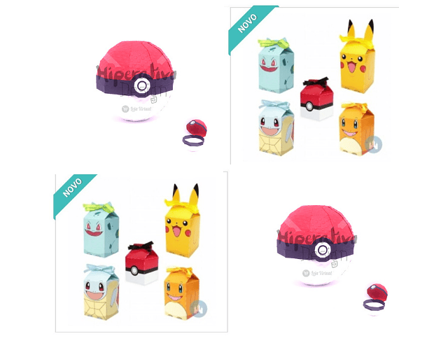 Pokemon Party Kit Cutting File