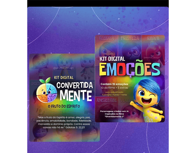 Digital Kit Emotions Inside Out