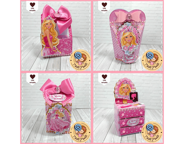 Barbie Party Kit Cutting File