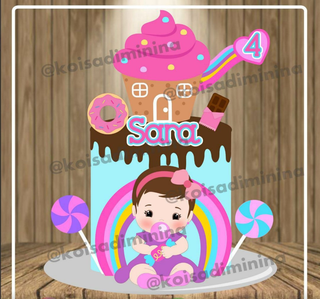 Arquivo de Corte Topo candy