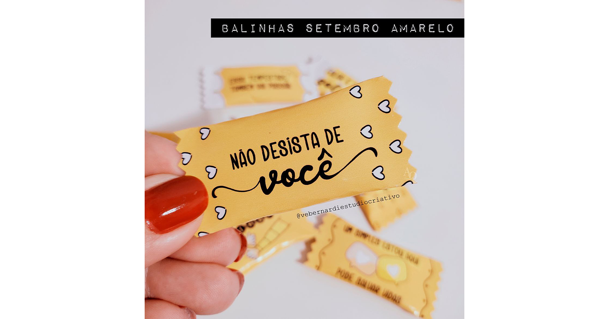 Arquivo digital Balinha Setembro Amarelo