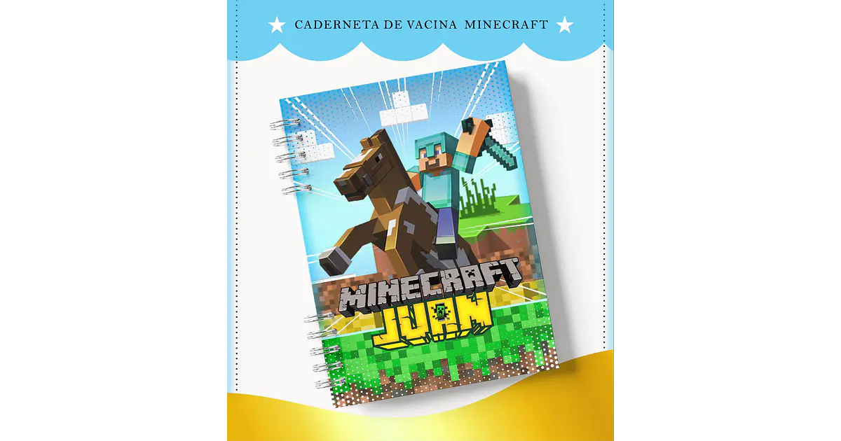 Arquivo Digital Caderneta Minecraft