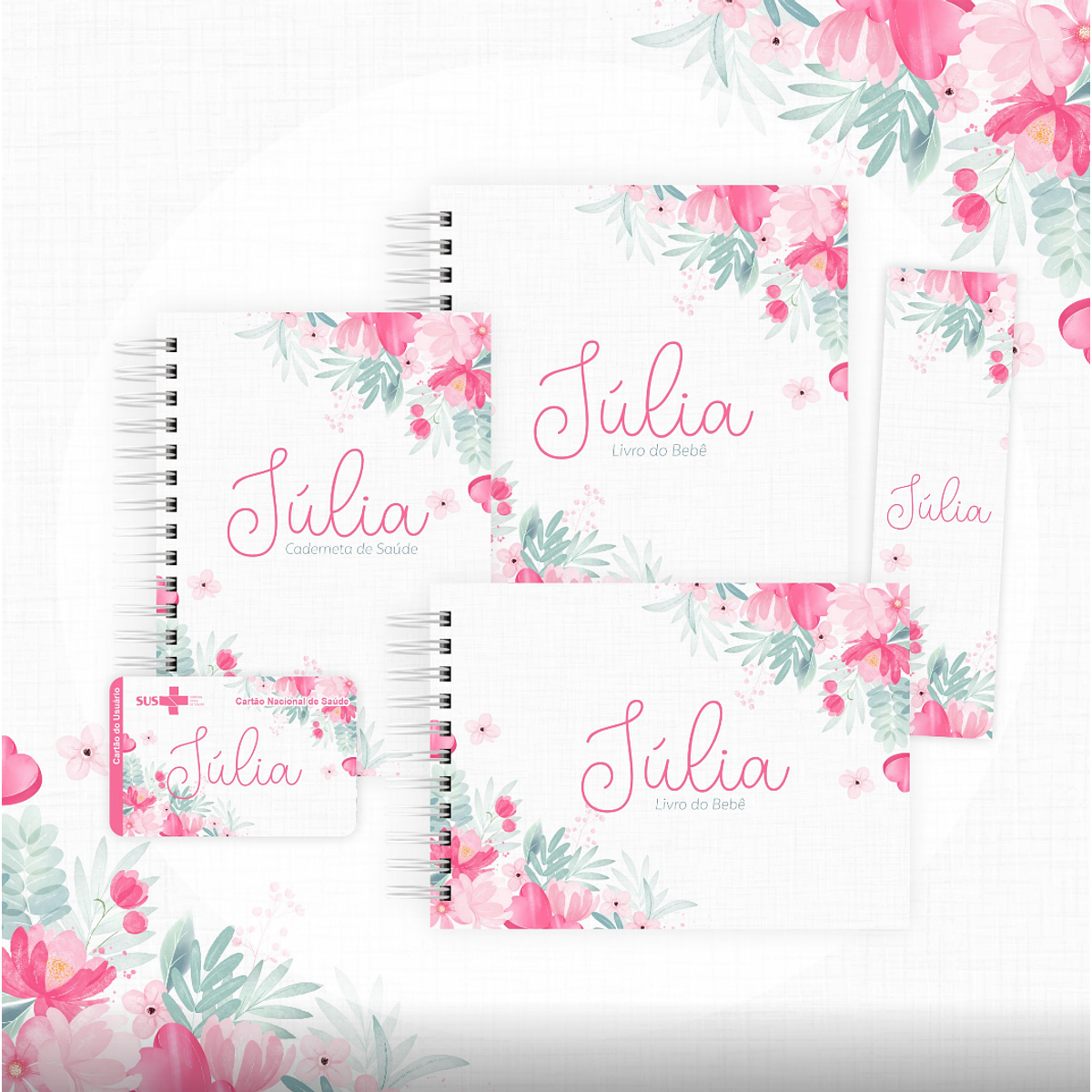 Floral Combo Notebook Digital File