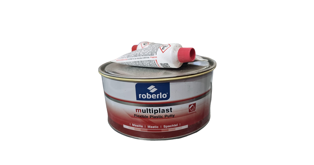 Masilla para Plástico Multiplast Roberlo 1kg