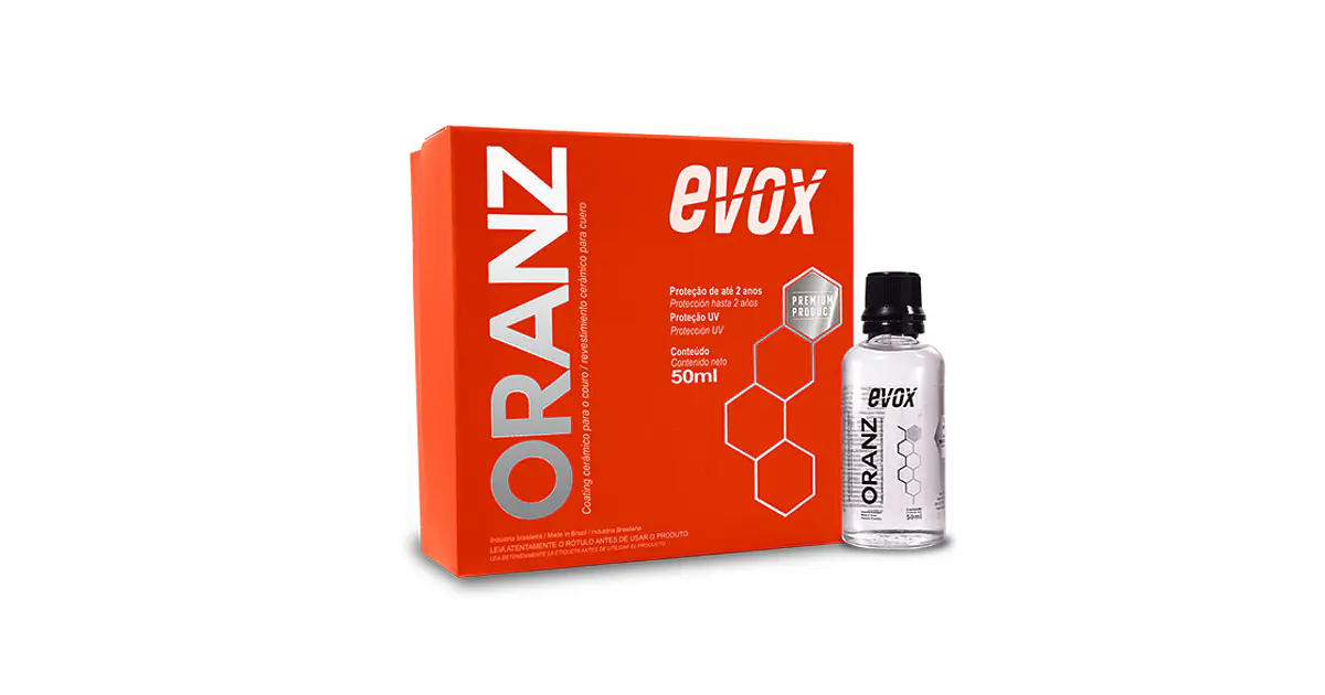 PROTECTOR CERAMICO PARA CUERO - ORANZ EVOX 50 ML