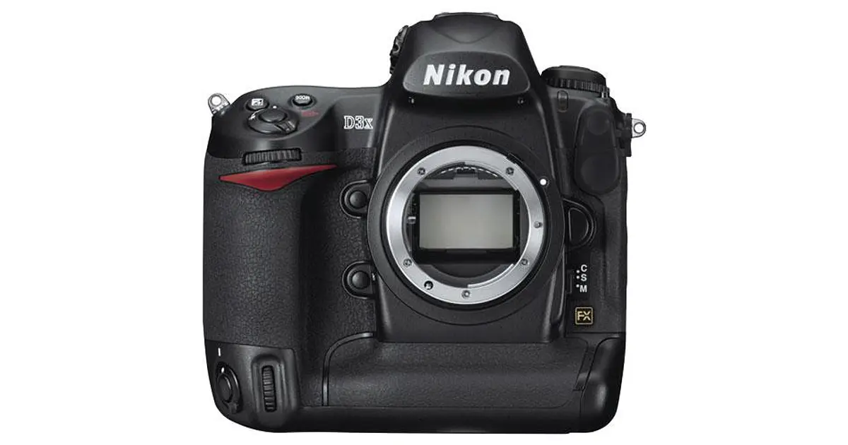 Nikon D3x SLR con 2 baterías y cargador - Usado